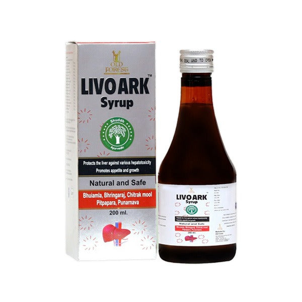 Livo Ark Syrup – Ayurvedic Liver Tonic for Fatty Liver & Detox – Old ...