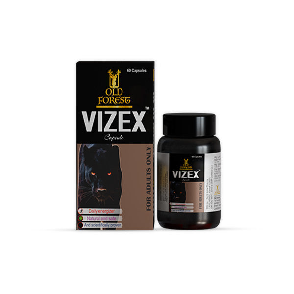 Vizex Capsules – Boost Confidence, Power & Drive – Old Forest Ayurved